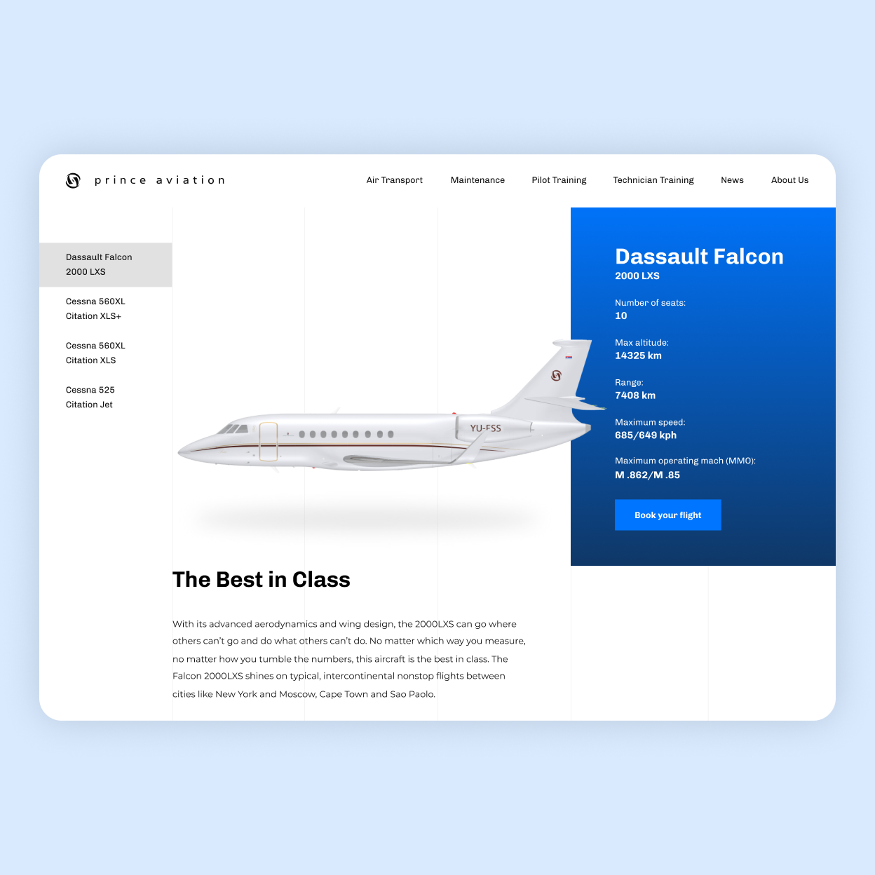 Prince Aviation - Neuralab