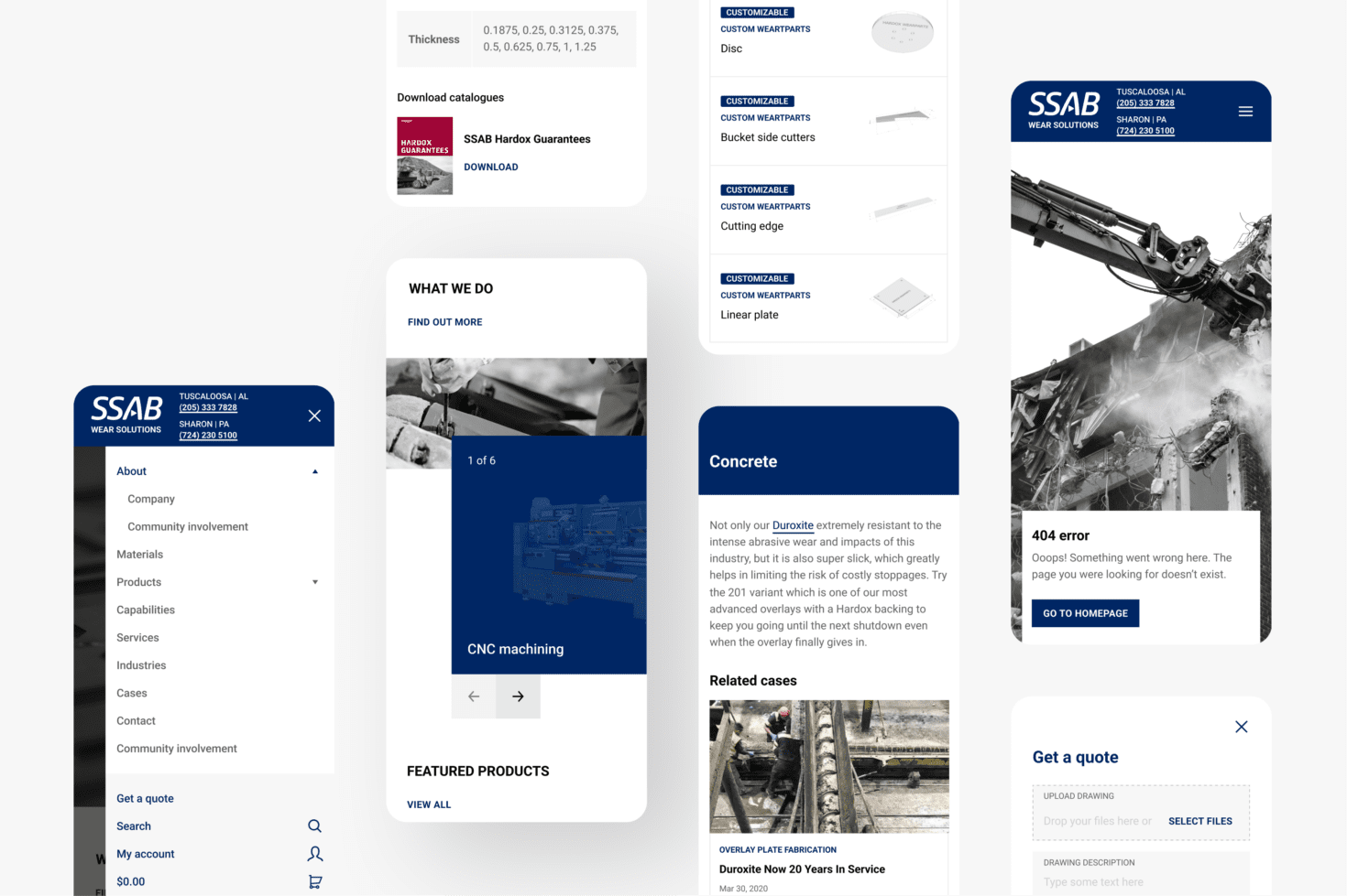 SSAB Hardox Wearparts Tuscaloosa - Neuralab