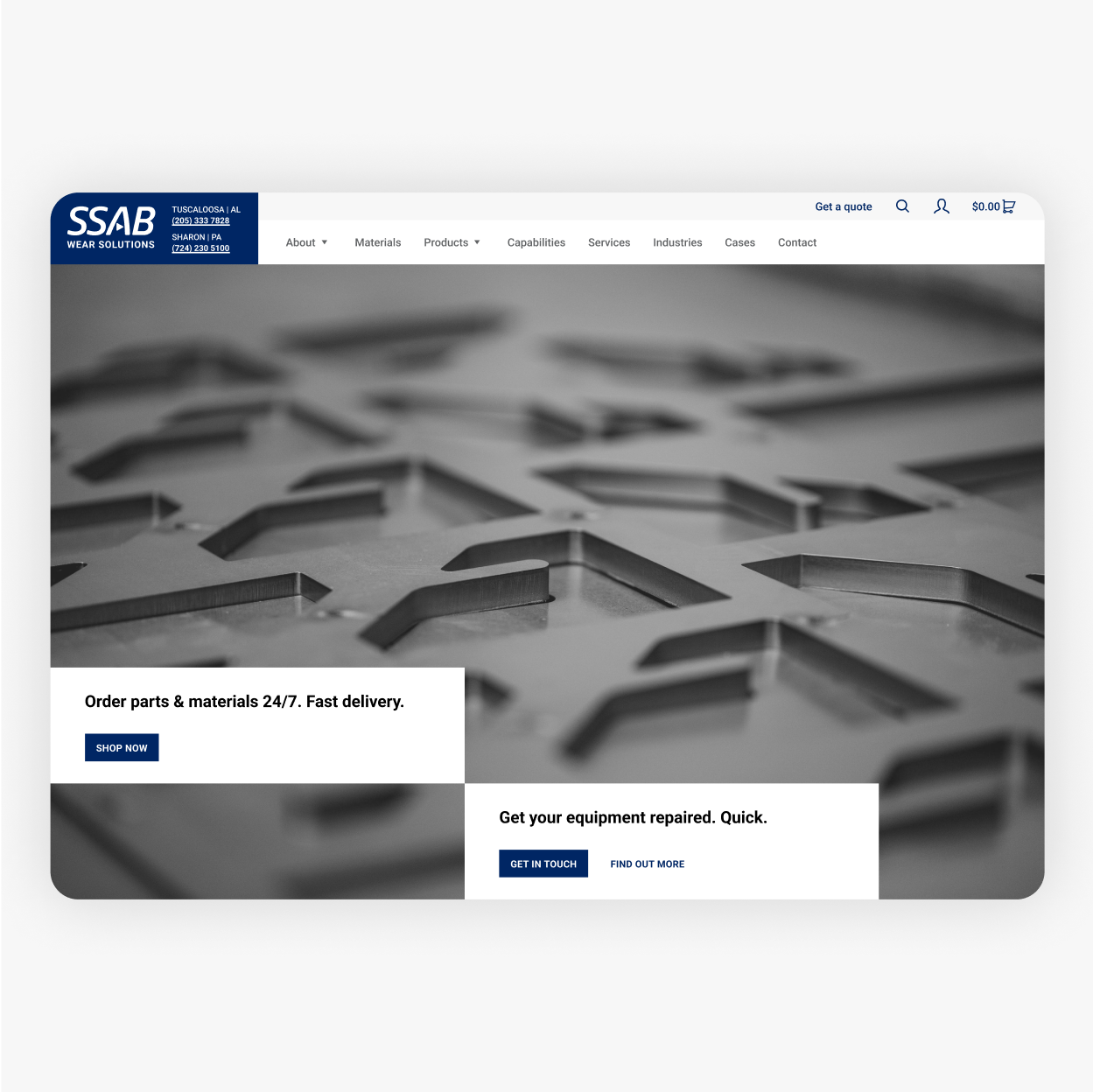 SSAB Hardox Wearparts Tuscaloosa - Neuralab